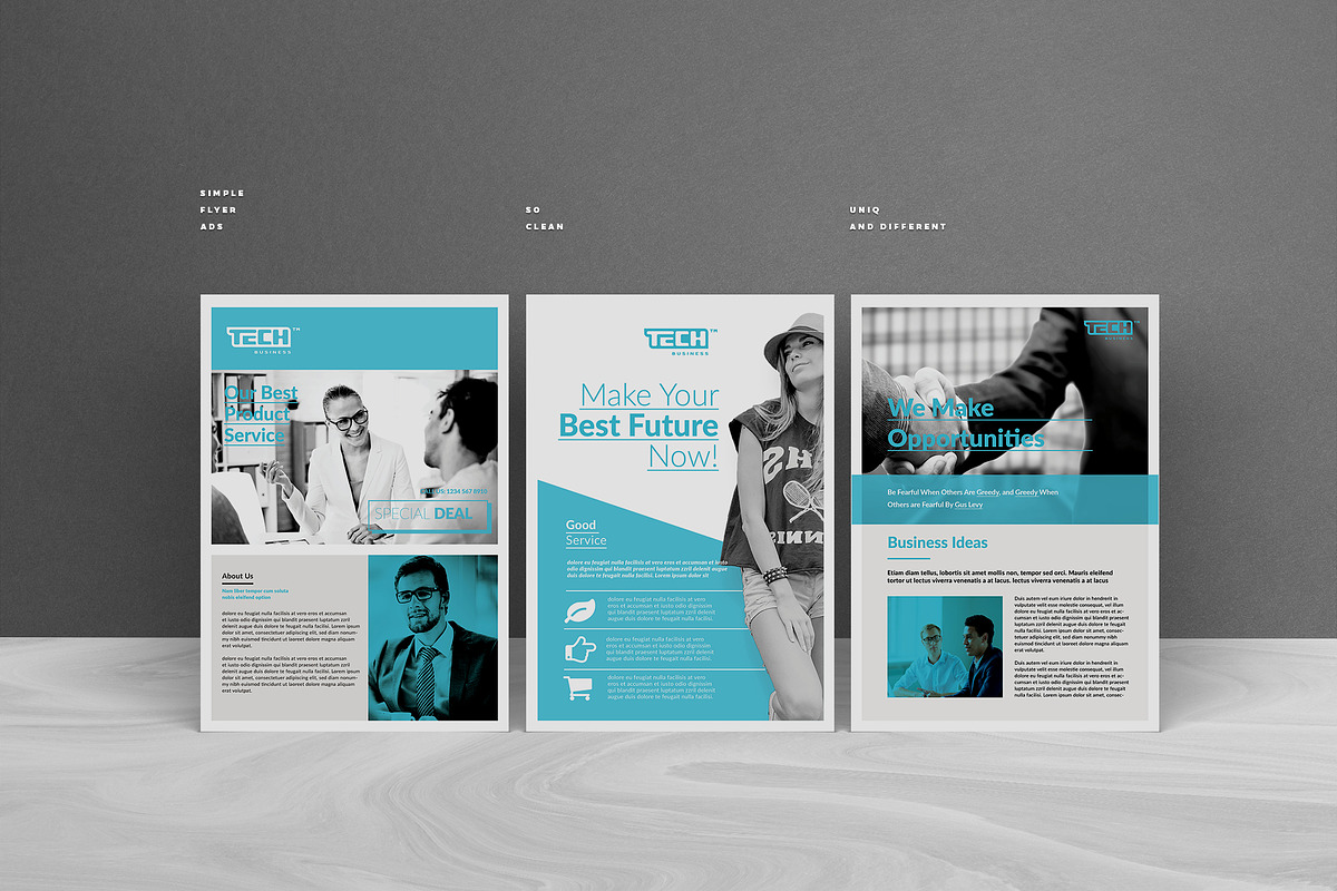 Ads Flyer, a Flyer Template by AlfianBrand
