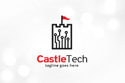 Castle Technology Logo Template, a Branding & Logo Template by ...