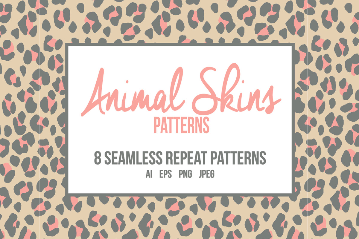 Animal Skins, a Pattern Graphic by KikiBunnyCreative