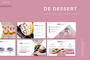 De Dessert - Google Slides Template, a Presentation Template by AQR Studio