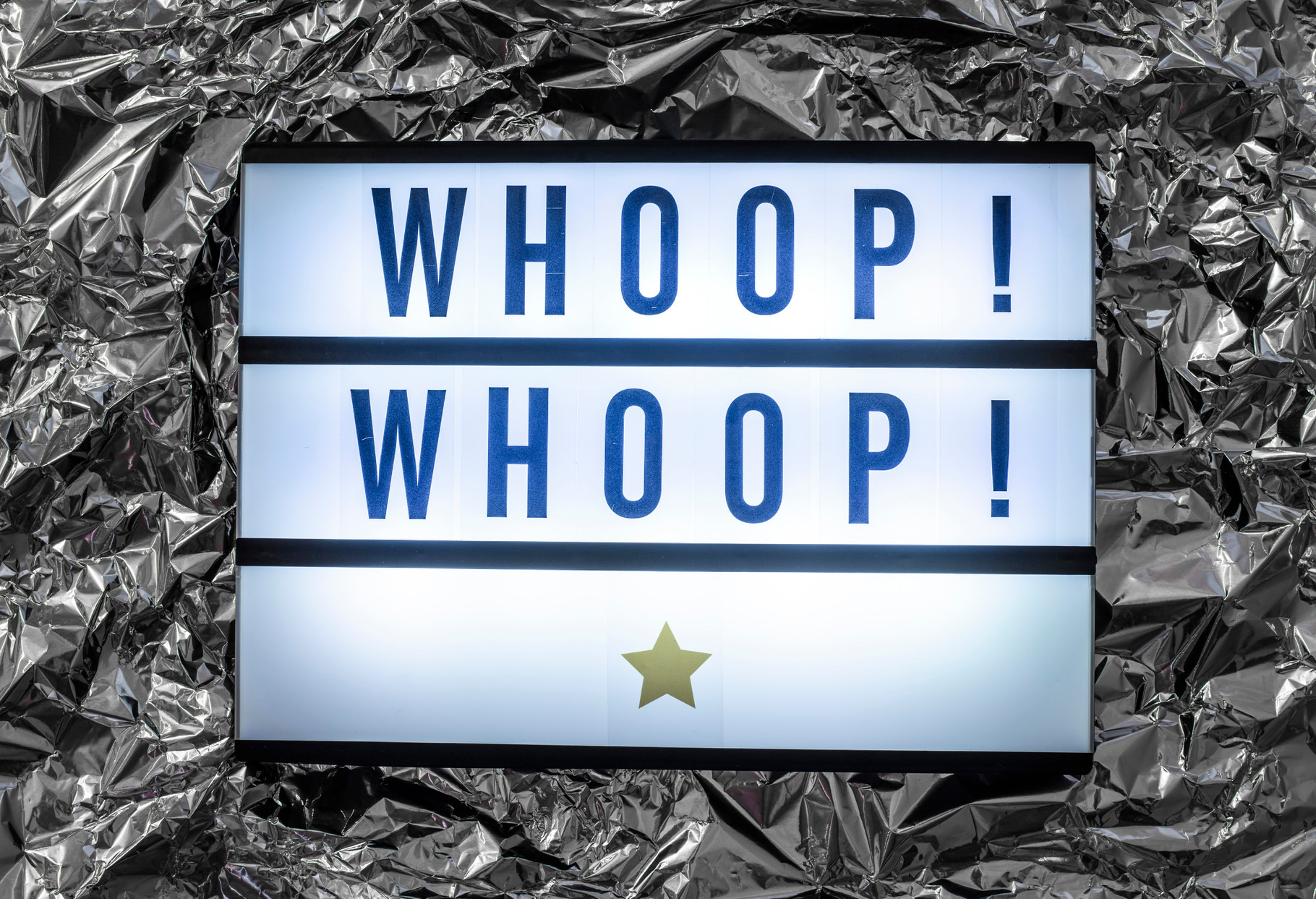 Text Whoop on white illuminated boar, an Abstract Photo by Deyan Georgiev