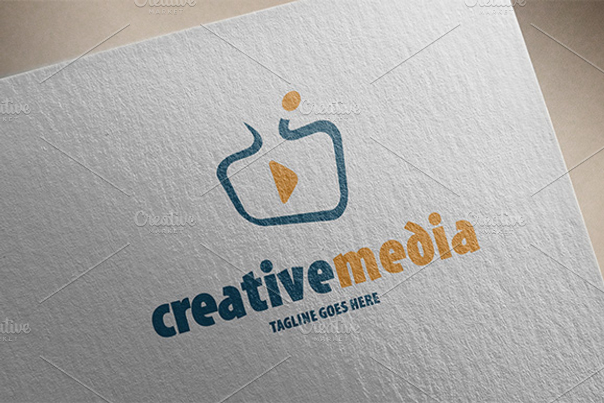 Creative Media Logo, a Branding & Logo Template by artnook