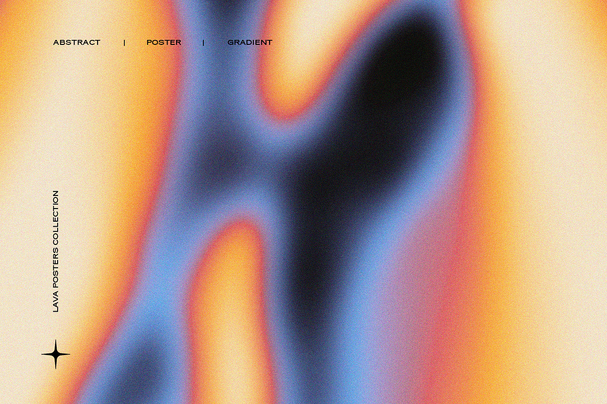 LAVA Gradient Posters, a Texture Graphic by NKate | Creative Market