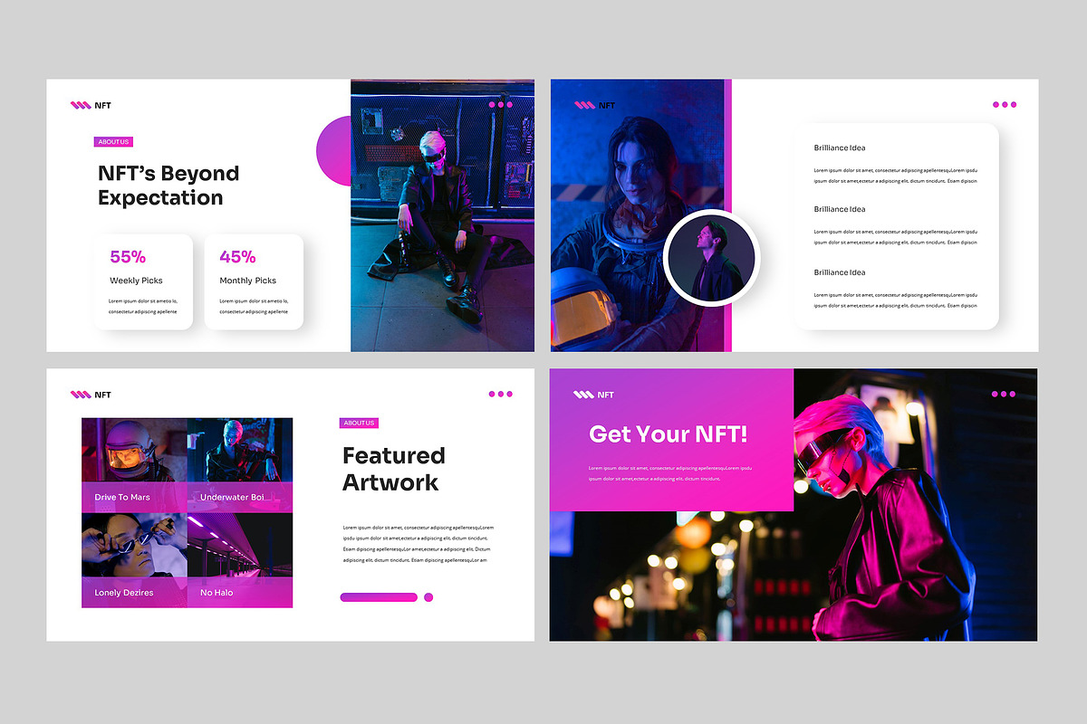 NFT - Powerpoint Template, a Presentation Template by rgbryand ...