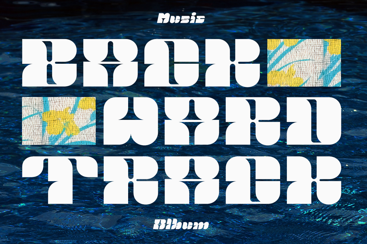 Ruma Daze - Bold Logo Typeface