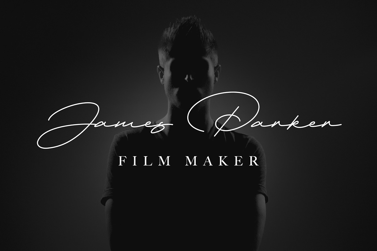 John Hancock - A Signature Font, a Script Font by Jeremy Vessey