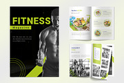 Fitness Magazine Layout