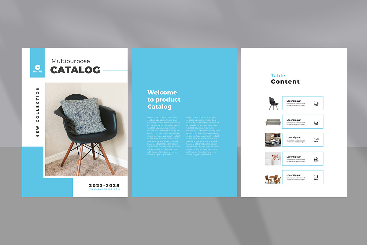 Elegant Products Catalog Template, a Brochure Template by afsar.hossain