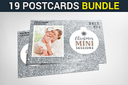 19 Multi-use Postcards Bundle, a Card Template by graphicforest ...