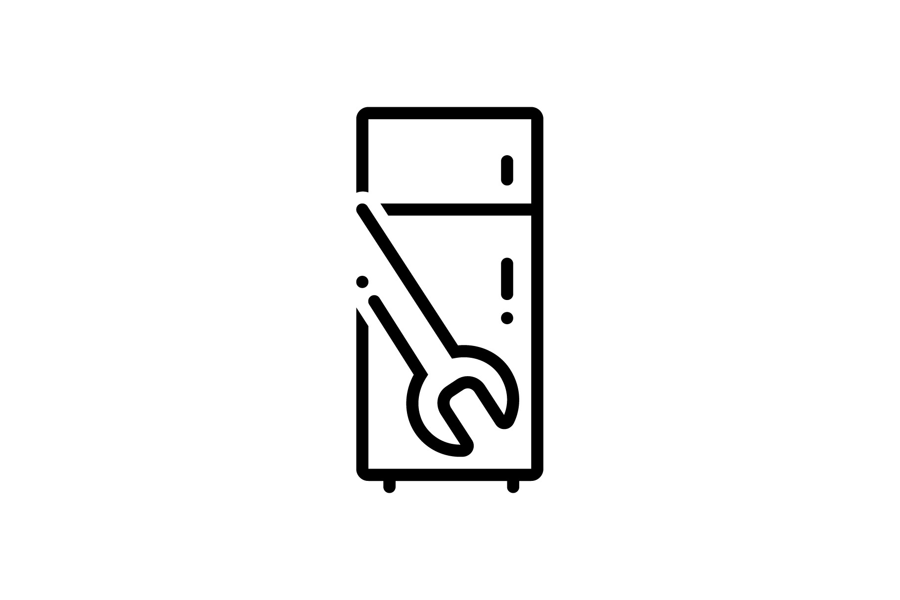 Refrigerator repair icon, an Icon by Creative priyanka