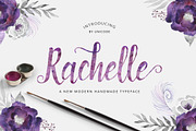 Rachelle Script, a Script Font by Unicode Studio