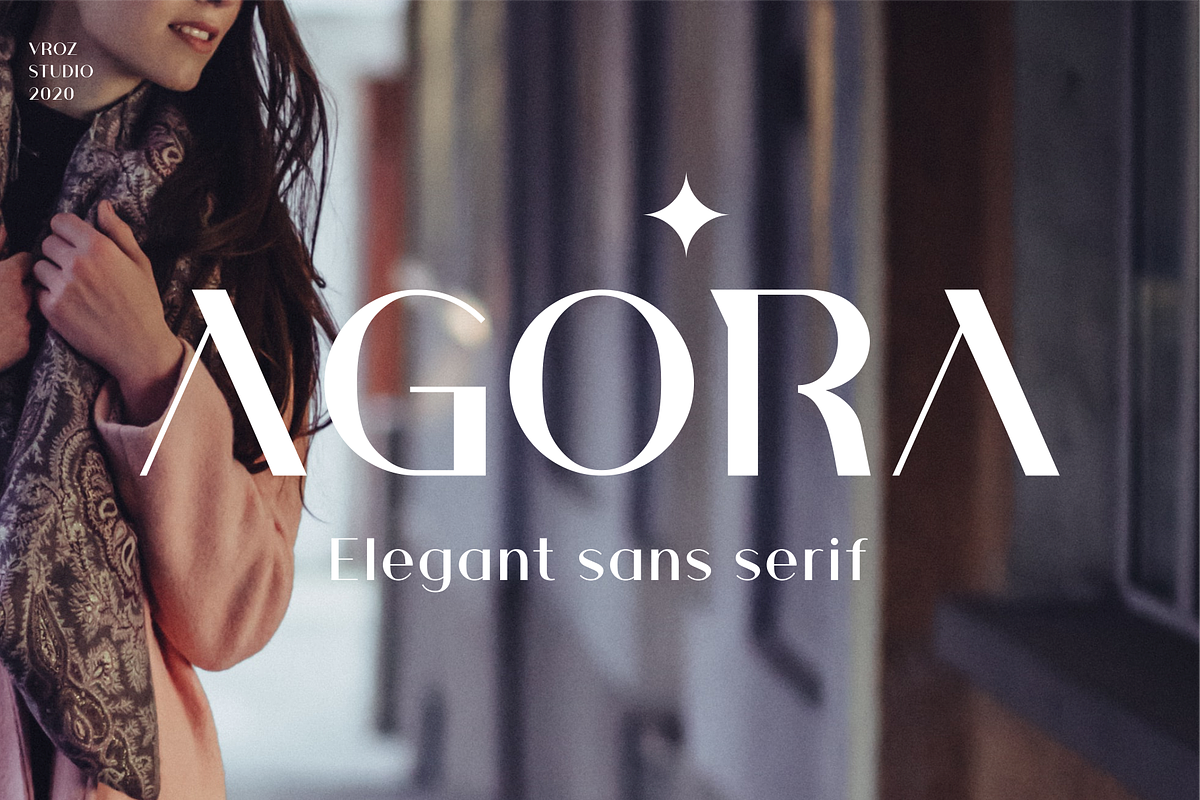 AGORA - Elegant Typeface