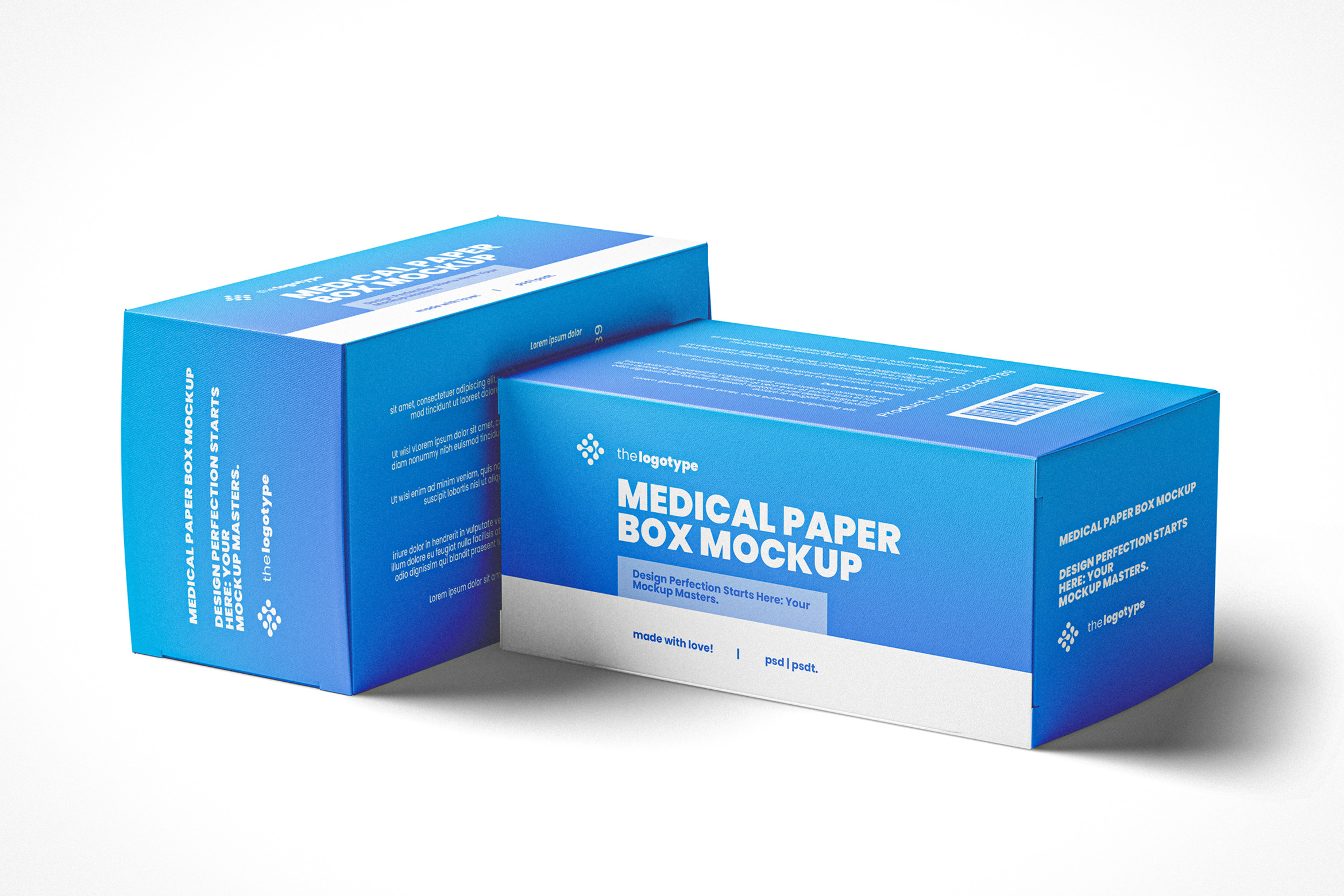 Medical Paper Box Mockup, a Packaging Mockup by Designer Dude ...