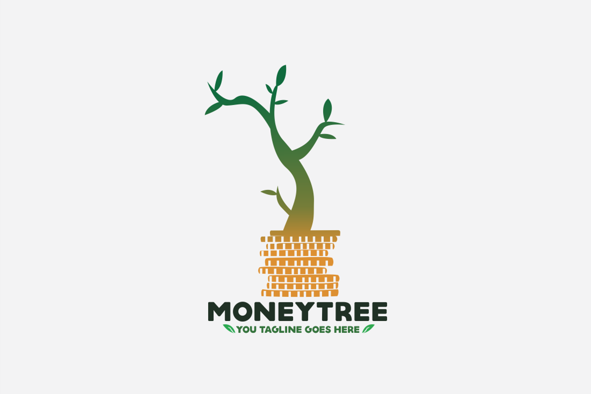 Money Tree Logo, a Branding & Logo Template by Brandlogo