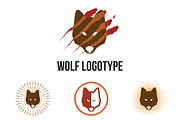 4 Wolf Head with Claw Marks Logo | Branding & Logo Templates ~ Creative ...