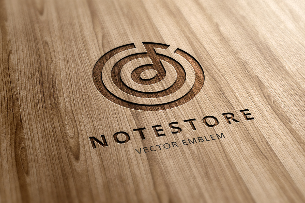 Note Store Logo Template, a Branding & Logo Template by zaniman
