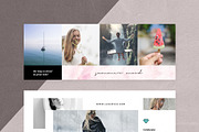 Marble Facebook Cover Pack, a Social Media Template by Crevo Studio