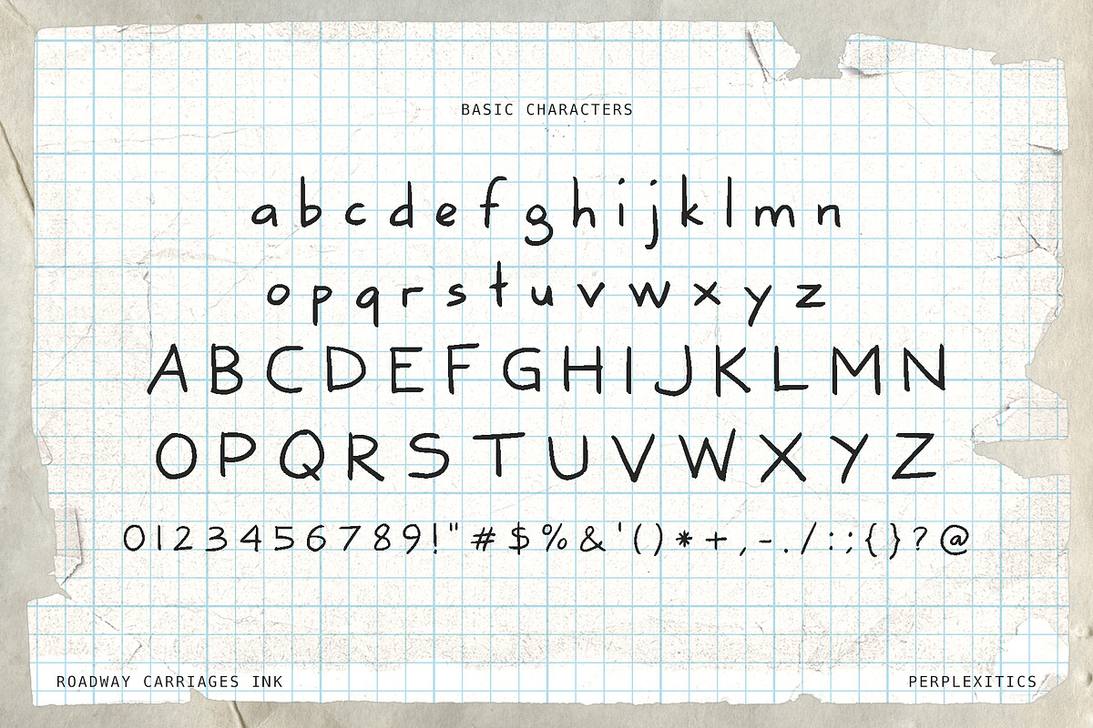 Roadway Carriages Ink Handwritten Font