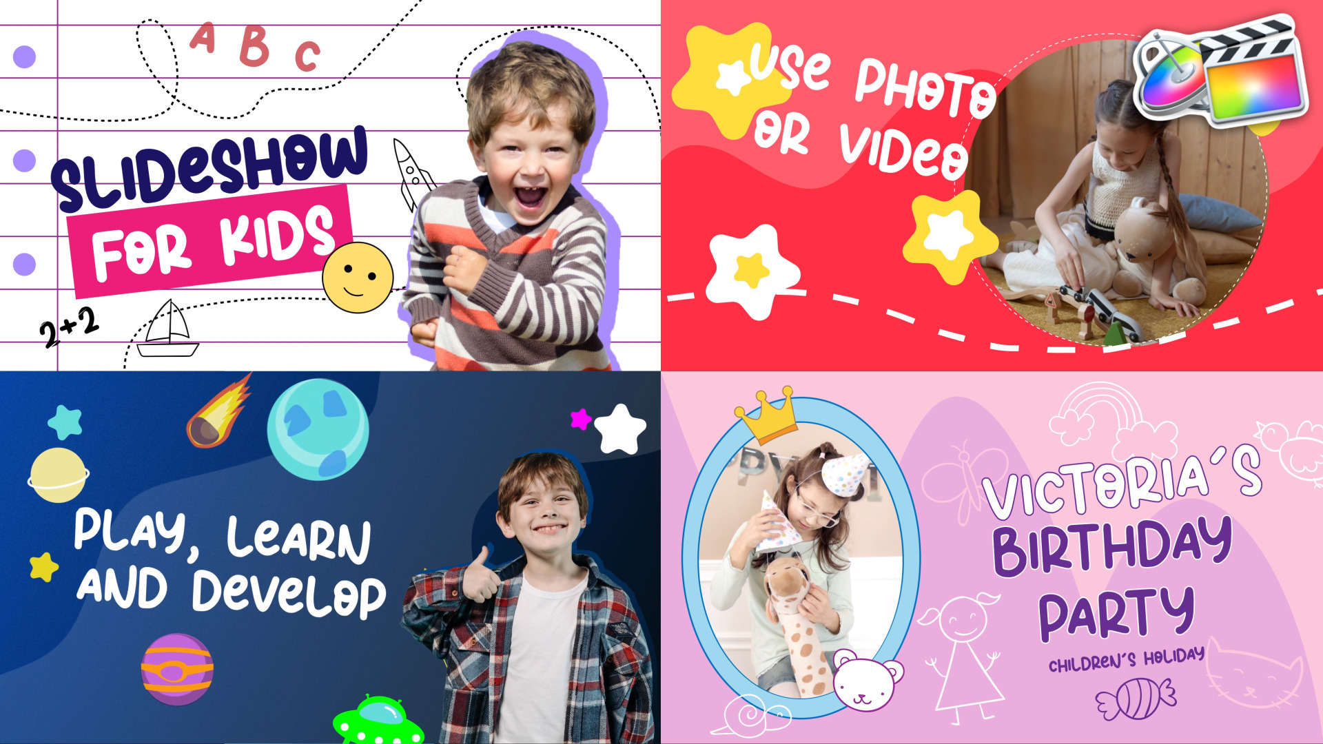 Kids Scenes for FCPX