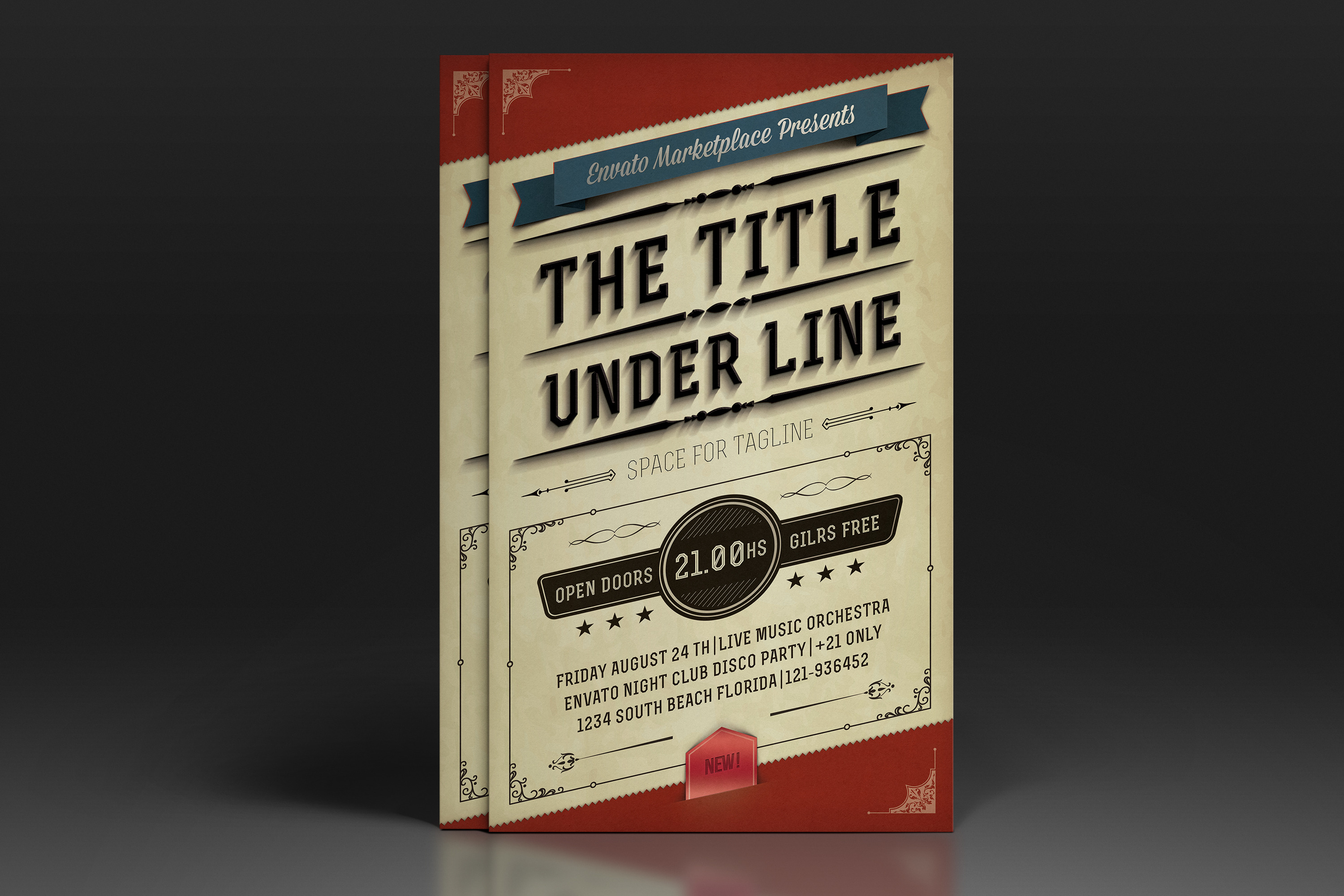 The Royalty Flyer / Poster, a Flyer Template by Luuqas Design