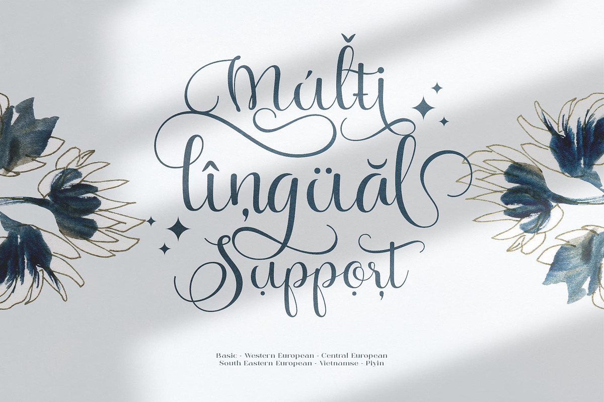 Hellony Typeface, a Script Font by alit design