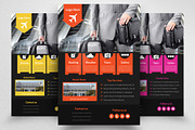 Travel Guide Flyer Template, a Flyer Template by Psd Templates