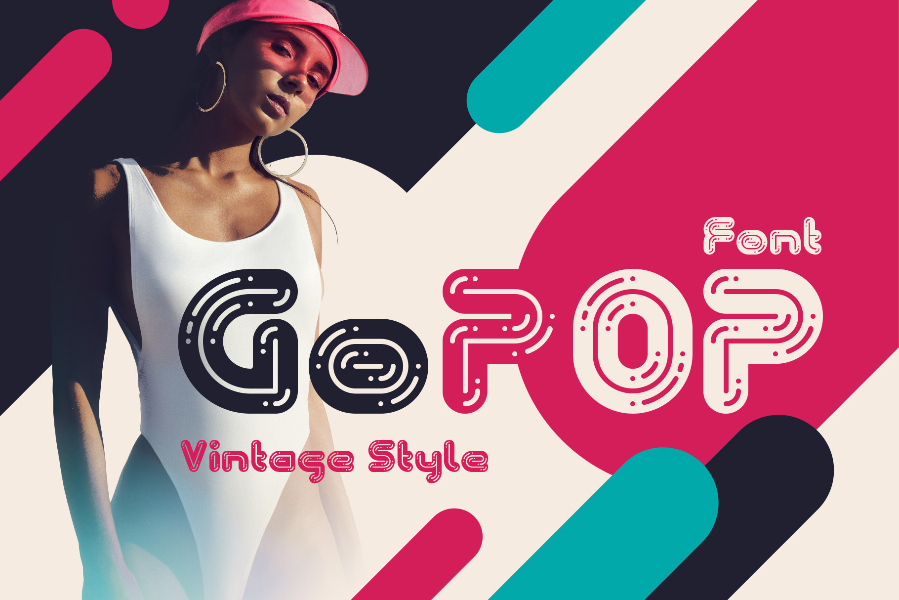 GoPOP font, a Symbol Font by Gleb Guralnyk | Creative Market