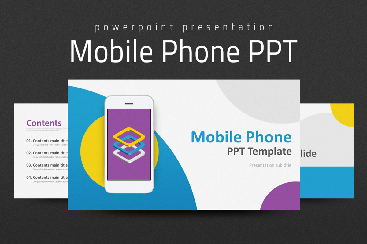 Mobile Phone PPT, a Presentation Template by GoodPello