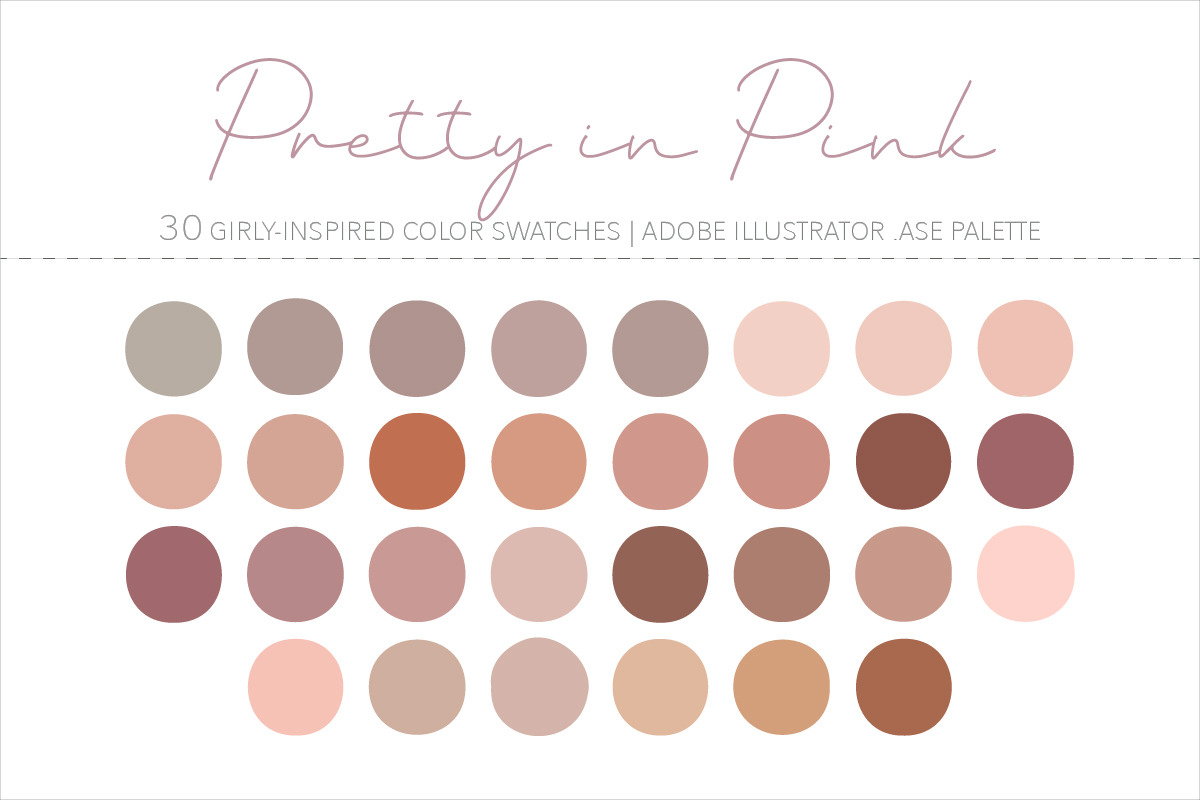 Illustrator Color Palette Bundle V5, a Palette Add-On by Jennadesigns