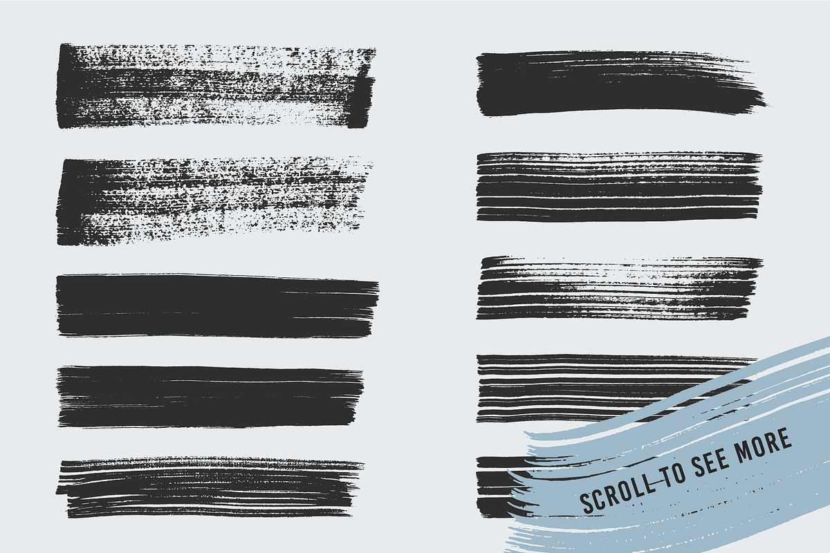 55 Vector Brushes Collection, a Brush Add-On by MoonLake