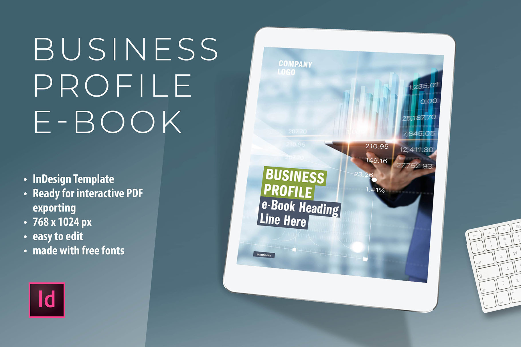 Business Profile E-book Template, a Templates & Theme by R-studio