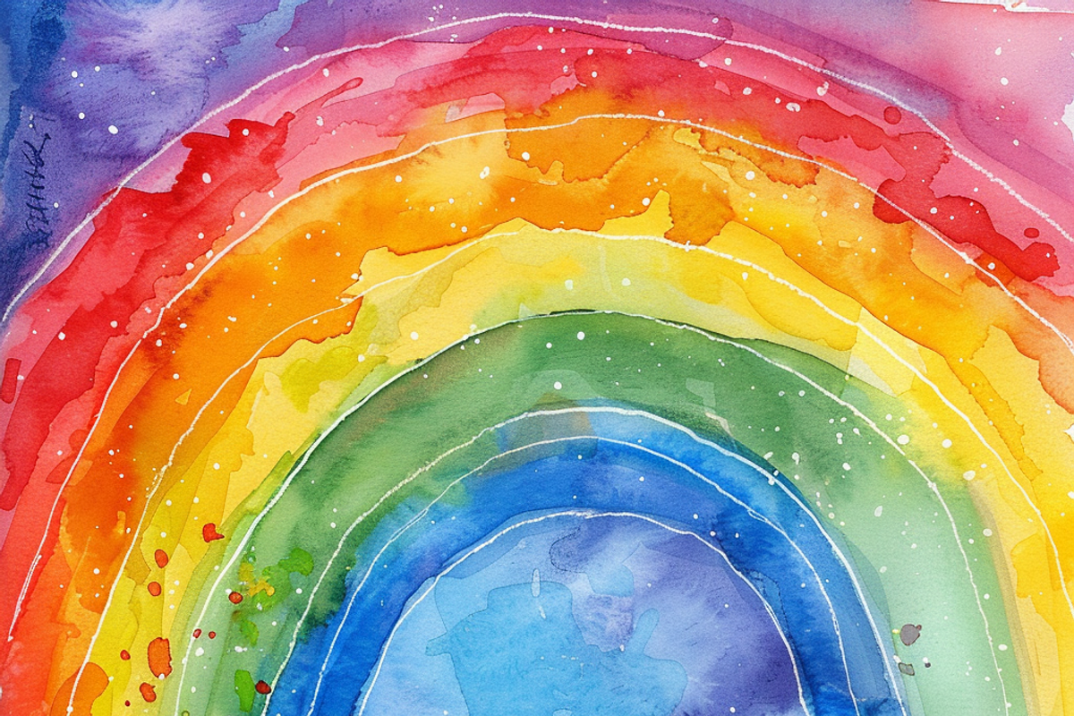 Watercolor Rainbow
