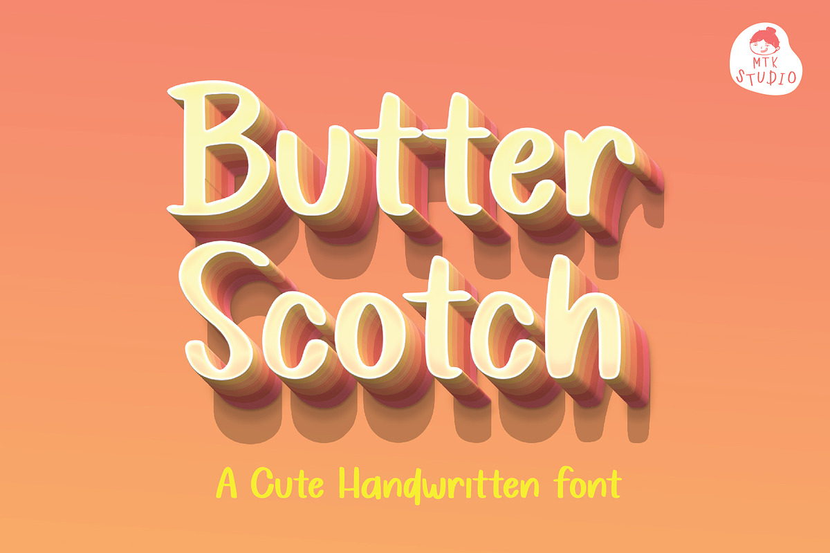 ButterScotch Handwriting Font