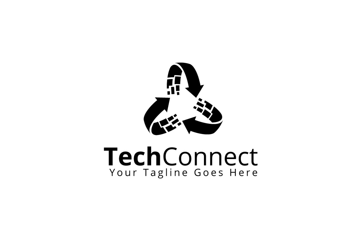 Tech Connect Logo Template, a Branding & Logo Template by Logo20