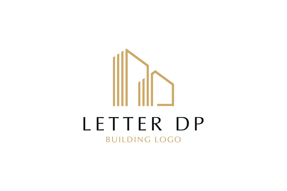 PD or DP Building Logo, a Branding & Logo Template by FransiskaDesign ...