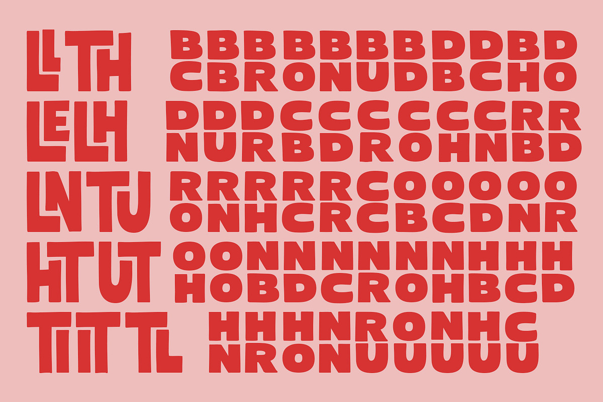 Thierry Leonie - Bold Playful Font, a Handwritten Font by Viswell