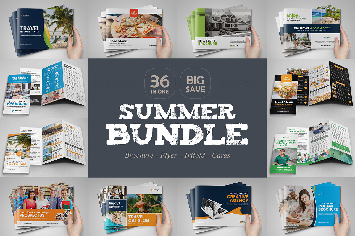 Summer Mega BUNDLE 36+ Templates