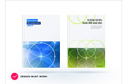Abstract design of business vector template | Technology Illustrations ...