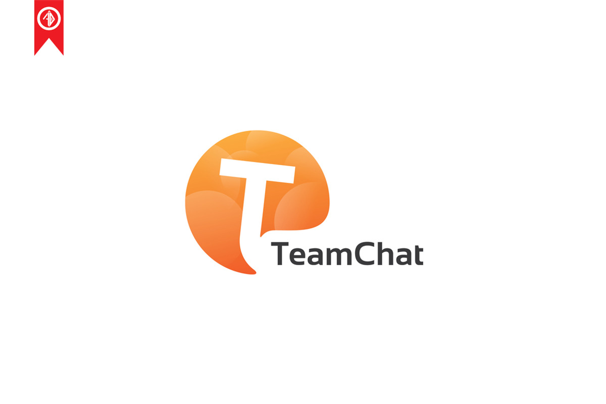 Team Chat App / Letter T - Logo, a Branding & Logo Template by Artha Desain