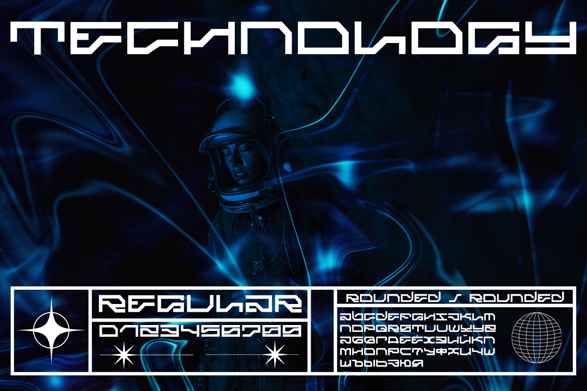 Neocore - Tech Font, a Font by saintricchi