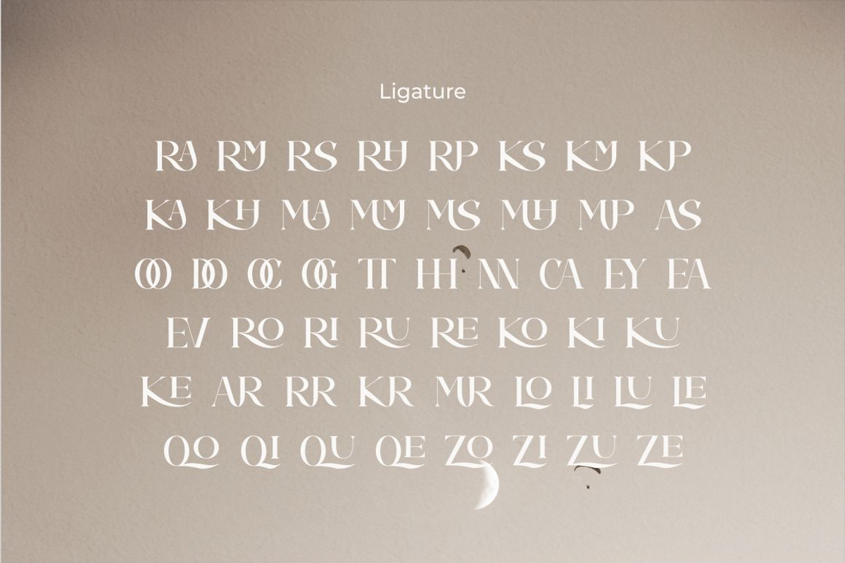 Camelia elegant serif font, a Serif Font by suhadidesign