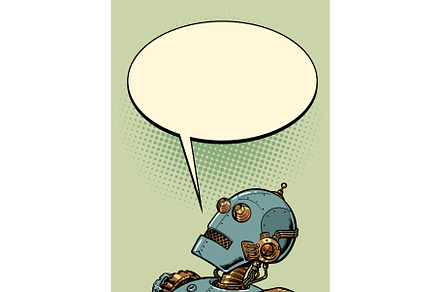 Dad and son robots, a Technology Illustration by studiostoks