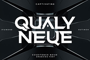 Qualy Neue Branding Font