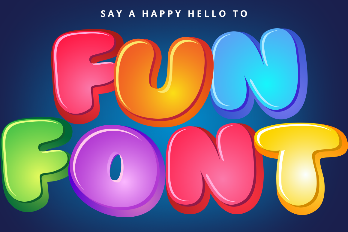 Fun Font, an Illustration by lingard design