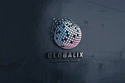 Globalix Logo, a Branding & Logo Template by Design_Planet
