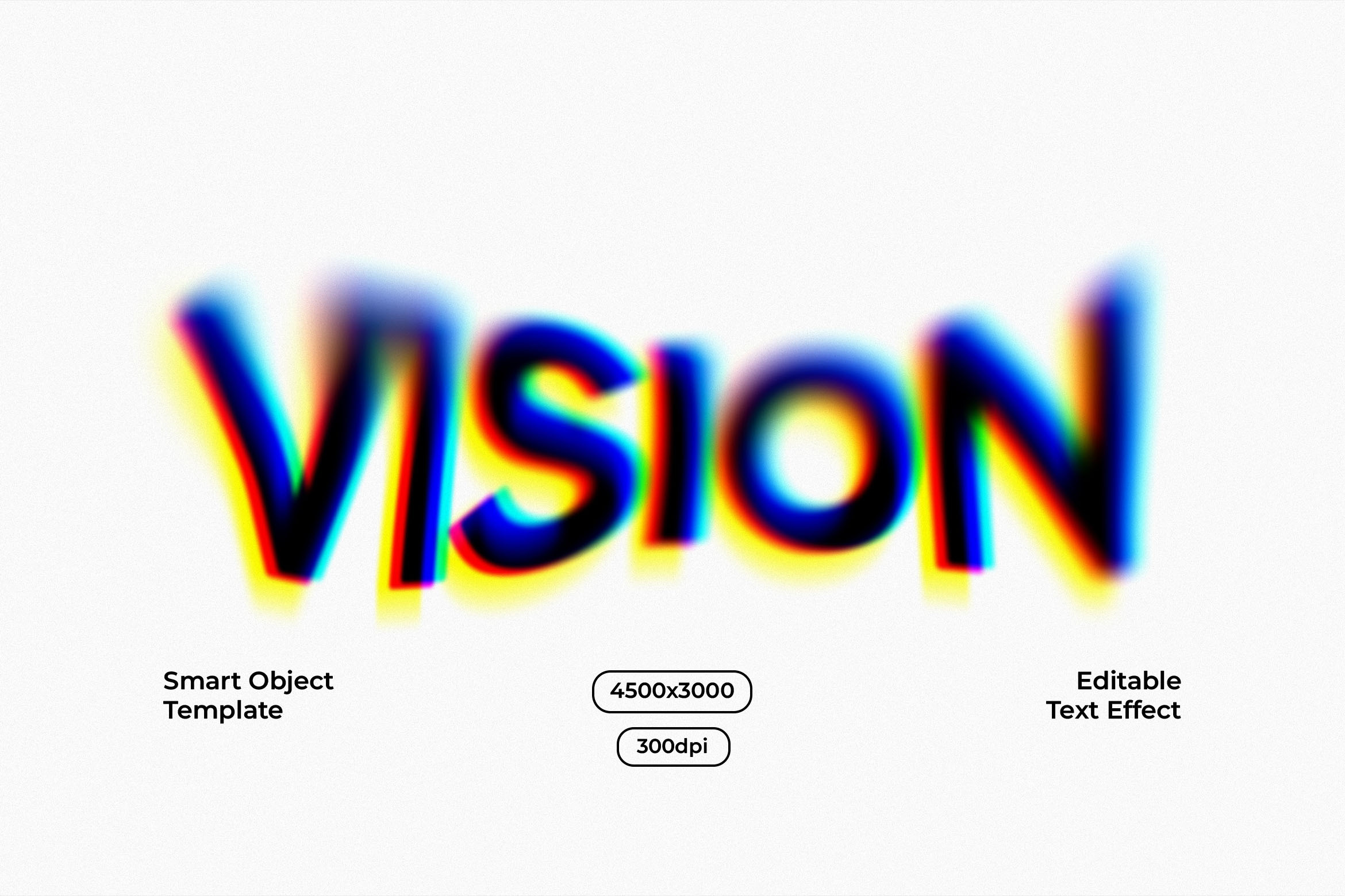 Blurred Text Effect, a Layer Style Add-On by alexdndz