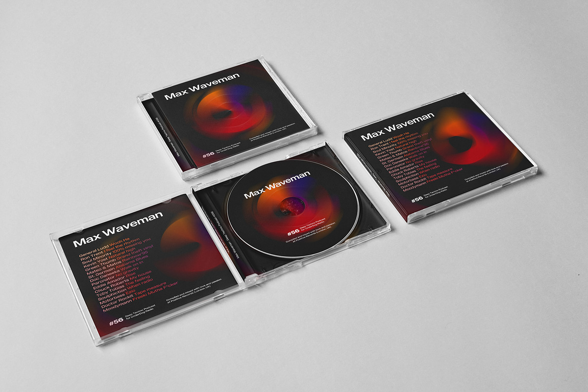 DJ Mix Music Cover Artwork Template