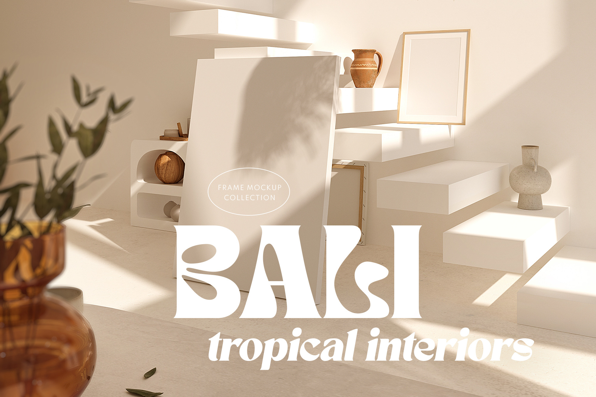 BALI Tropical Frames Mockups
