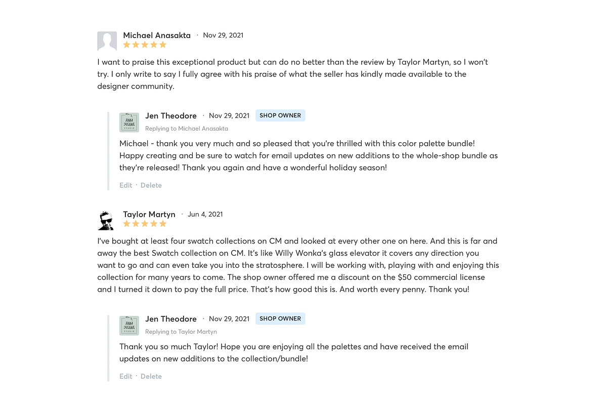 MEGA BUNDLE - 93 Illustrator Palettes