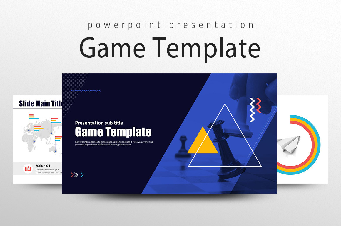 Game Template, a Presentation Template by Good Pello | Creative Market